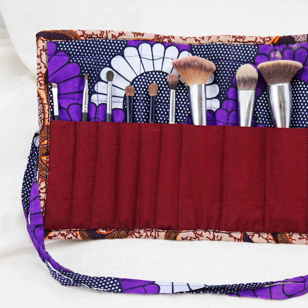 Make-Up Brush Roll – Rafiki Exchange